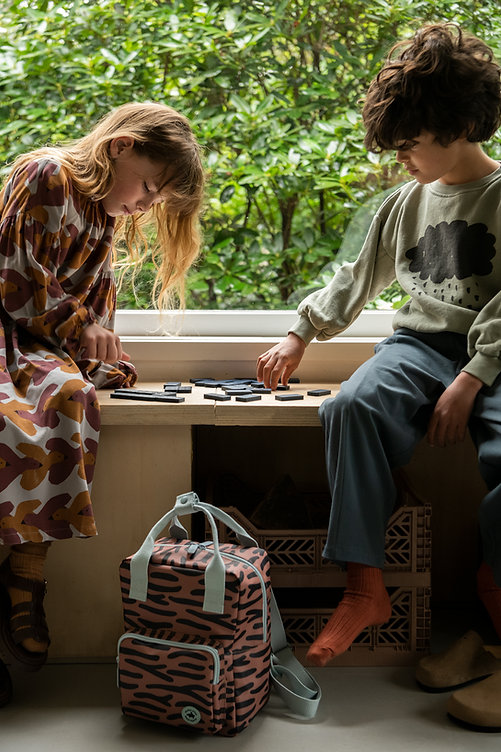 kinder rugtas tijger - Fancy Palace